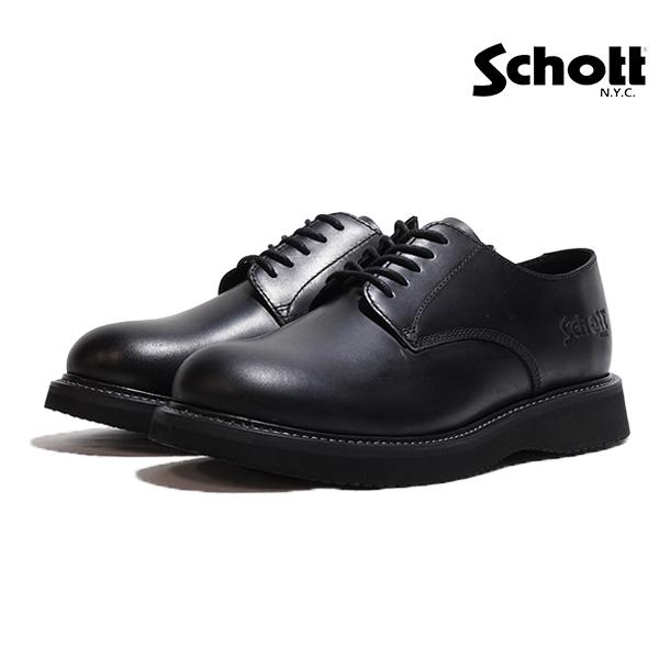 Schott N.Y.C（ショット） 国内正規品 サービスマンシューズ Schott S25602-010 SERVICE SHOES ...