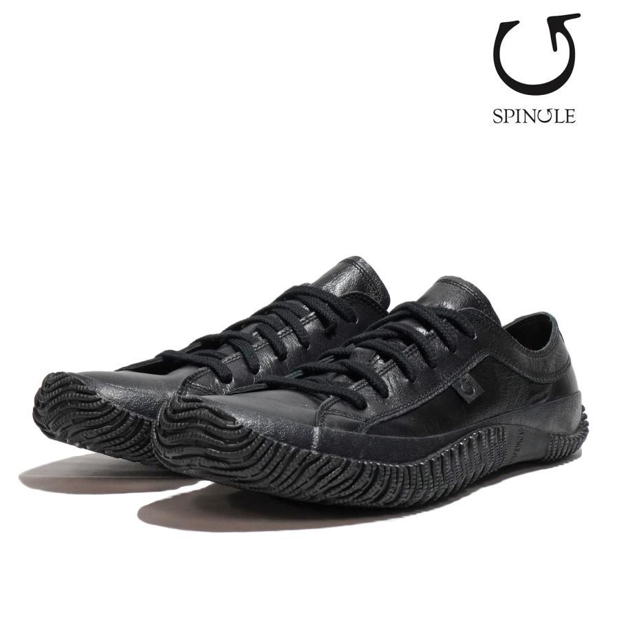 SPINGLE スピングルムーブ 靴 MOVE SP-110-145 ローカット メンズ 日本製 BLACK/BLACK 25SS : TOP ...