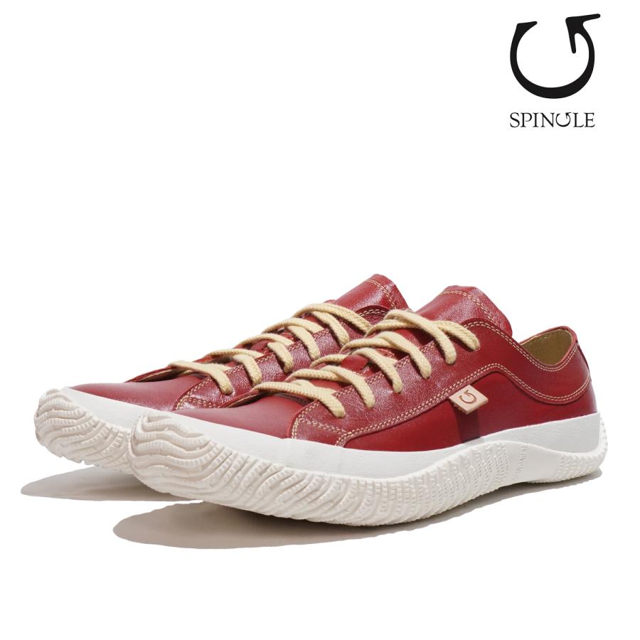 スピングルムーブ 靴 SPINGLE MOVE SP-110 ローカット メンズ 日本製 IVORY BLACK RED DARK BLUE ...