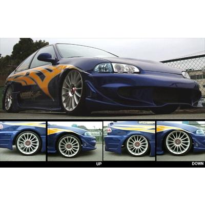 シビッククーペ EJ7 エアーランナー ベーシック : エアロ.カスタムパーツのTopTuner - 通販 - Yahoo!ショッピング