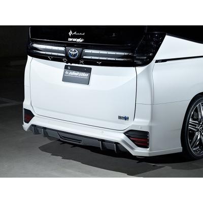 VOXY ZWR / MZRA 90 ヴォクシー L.S.C リヤアンダースポイラー メーカー単色塗装済 218 アティチュードブラックマイカ ...