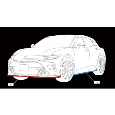 AZSH36W クラウンスポーツ AIMGAIN SPORT フロントアンダースポイラー 未塗装品 : エアロ.カスタムパーツのTopTuner - 通販 - Yahoo!ショッピング