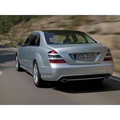 BENZ W221 AMG S65 リアマフラー S350S500 S550 楕円左右 メーカー加工済み : エアロ.カスタムパーツのTopTuner - 通販 - Yahoo!ショッピング