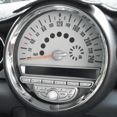 BMW MINI R60 前期（〜2012/11） CLOS センタースピードメータークロームリング : エアロ.カスタムパーツのTopTuner - 通販 - Yahoo!ショッピング