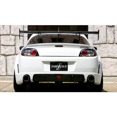 RX-8 REAR BUMPER SPOILER :FABZ000794-000-00:エアロ.カスタムパーツのTopTuner - 通販 ...
