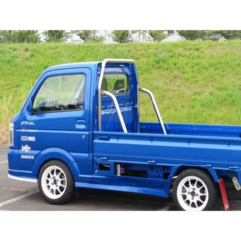 キャリートラック DA16T 4点式ロールバー タイプ B2 スチール鋼管＋黒色パウダーコーティング : エアロ.カスタムパーツのTopTuner - 通販 - Yahoo!ショッピング