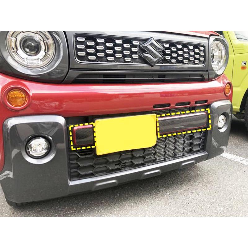 ハセプロ スペーシアギア MK53S マジカルアートシートNEO フロントグリルガーニッシュ : エアロ.カスタムパーツのTopTuner - 通販 - Yahoo!ショッピング