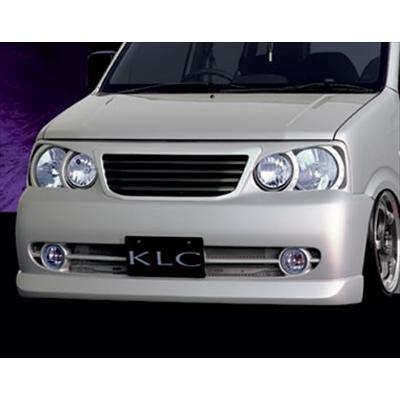 MOVE L150 後期 FRONT BUMPER SPOILER ( GRILLE付属 ) 塗装済み : エアロ.カスタムパーツの ...
