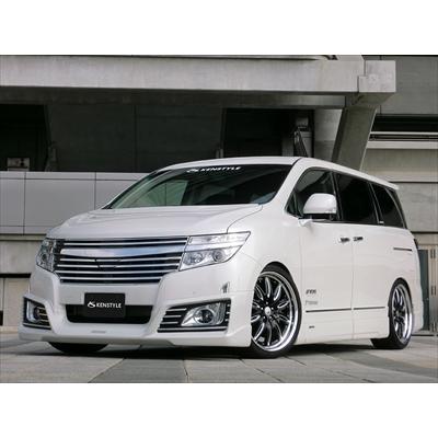 KENSTYLE（ケンスタイル） エルグランド E52 ハイウェイスター EIK 3点キット（F/S/R） 素地 : エアロ.カスタムパーツのTopTuner - 通販 - Yahoo!ショッピング