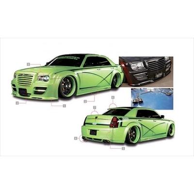 CHRYSLER 300C 05y?10y LB Eyeliner :LBPZ000040:エアロ.カスタムパーツのTopTuner - 通販 - Yahoo!ショッピング