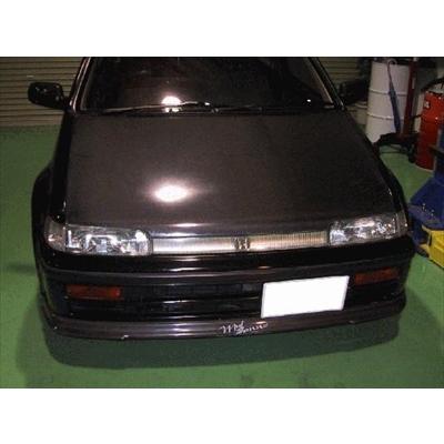 シティ GA2 フロントリップスポイラー FRP : エアロ.カスタムパーツのTopTuner - 通販 - Yahoo!ショッピング