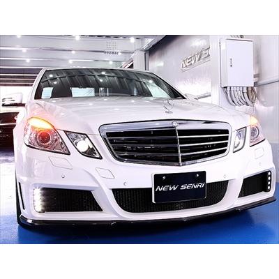 BENZ E W212 Angila NCW フロントバンパースポイラー : エアロ.カスタムパーツのTopTuner - 通販 - Yahoo!ショッピング