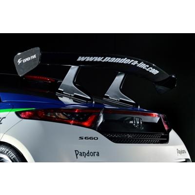 S660 JW5 COMPE TEC VerI GTウイング カーボン製 : エアロ.カスタムパーツのTopTuner - 通販 - Yahoo!ショッピング