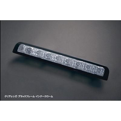 エブリイバン DA64V LEDハイマウントストップランプ クリアレンズ・ブラックフレーム/インナークローム : エアロ.カスタムパーツの ...