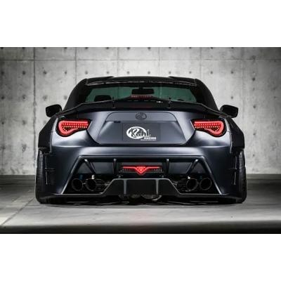 ZN6 86 KUHL Ver1 01R-GT リアディフューザー Ver.2 素地 : エアロ.カスタムパーツのTopTuner - 通販 - Yahoo!ショッピング