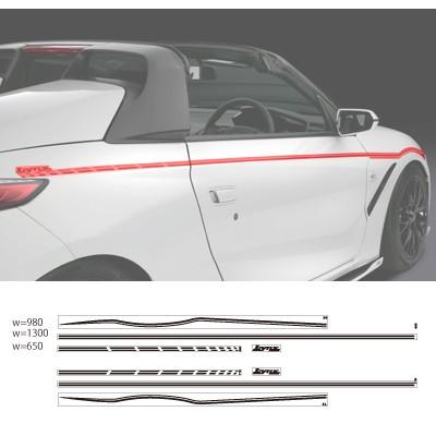 もございま S660 エアロ.カスタムパーツのTopTuner - 通販 - PayPayモール JW5 デコライン カラー：ガンメタリック になります