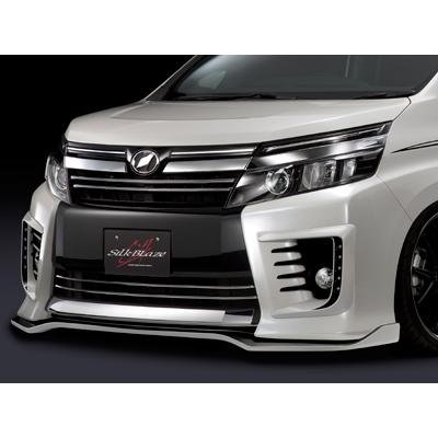 Silk Blaze ヴォクシー ZRR80/85 ZWR80 前期 フロントグリルクロームカバー : エアロ.カスタムパーツのTopTuner - 通販 - Yahoo!ショッピング