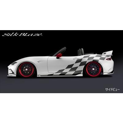 Silk Blaze ロードスター ND5RC リアウイング Ver.2 塗装済 セラミックメタリック (47A) : エアロ.カスタムパーツのTopTuner - 通販 - Yahoo!ショッピング