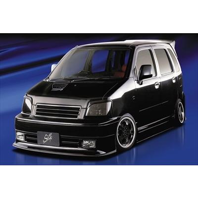 Silk Blaze WAGON R(MC11S/21S) 3P KIT[FRONT.SIDE.REAR] : エアロ.カスタムパーツのTopTuner - 通販 - Yahoo!ショッピング