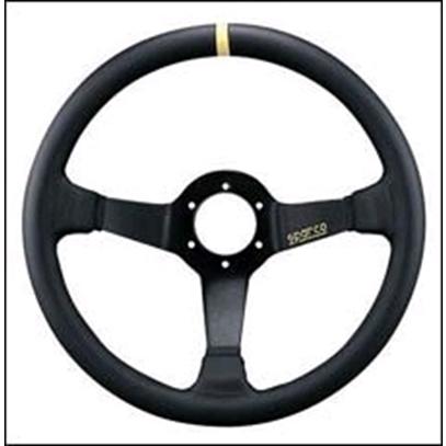 STEERING WHEEL RACING R325 レザー : エアロ.カスタムパーツのTopTuner - 通販 - Yahoo!ショッピング