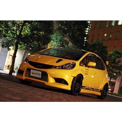 フィット GE6-9 ワイドボディキット 塗装取付込 : エアロ.カスタムパーツのTopTuner - 通販 - Yahoo!ショッピング