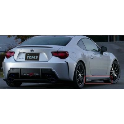 TOM'S（自動車用品） 86 ZN6前期後期共通 サイドディフューザー 素地 : エアロ.カスタムパーツのTopTuner - 通販 - Yahoo!ショッピング