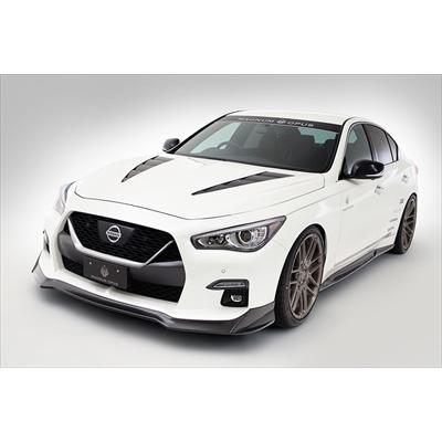 V37 スカイライン 400R カーボン フロントスポーラー クリア塗装仕上げ : エアロ.カスタムパーツのTopTuner - 通販 - Yahoo!ショッピング