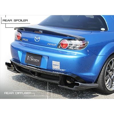 RX-8 REAR SPOILER FRP製 : エアロ.カスタムパーツのTopTuner - 通販 - Yahoo!ショッピング