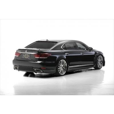 WALD LEXUS LS460/h 600h/hL USF40/41 UVF45/46 後期 Executive Line (H24.10〜 ）REAR SKIRT ABS製 素地 ...