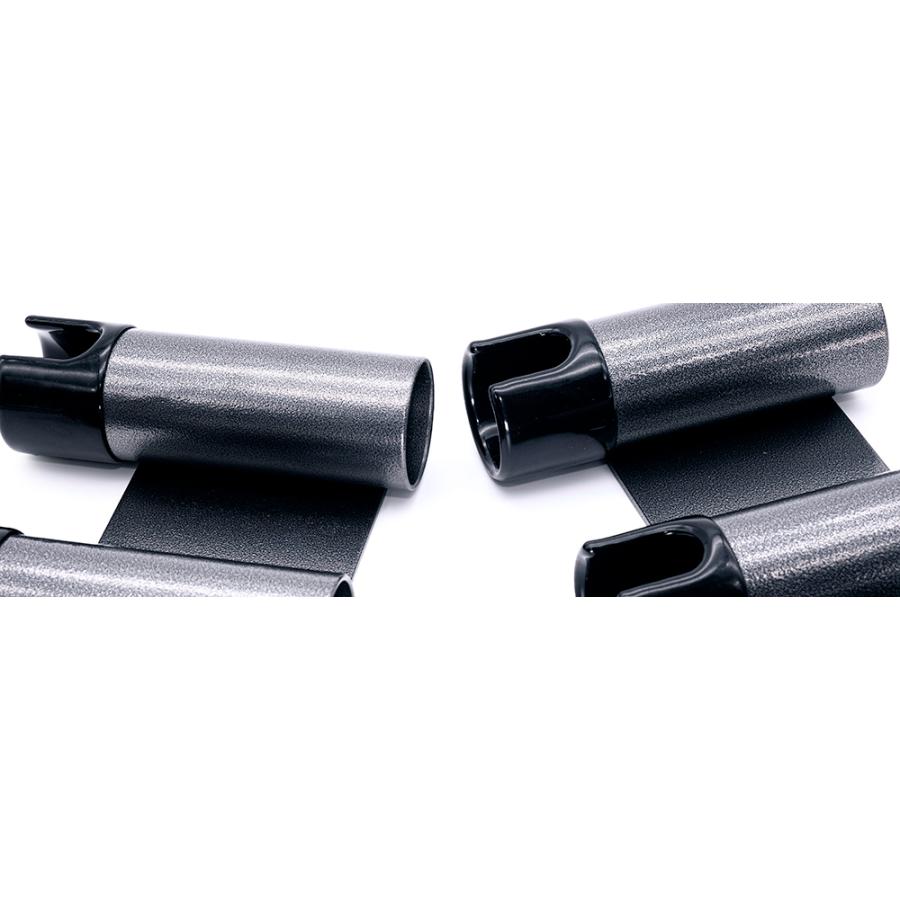 船舶用ロッドホルダー アルミ4連 ブロンズコート 取り付けアタッチメント付き トップウォーターオリジナル : トップウォータータックルズ ...