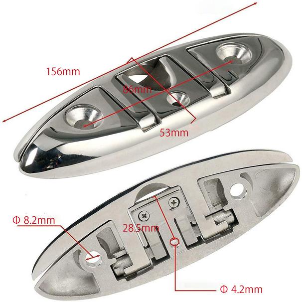 フォールディング ステンレス クリート 156mm : トップウォータータックルズ - 通販 - Yahoo!ショッピング