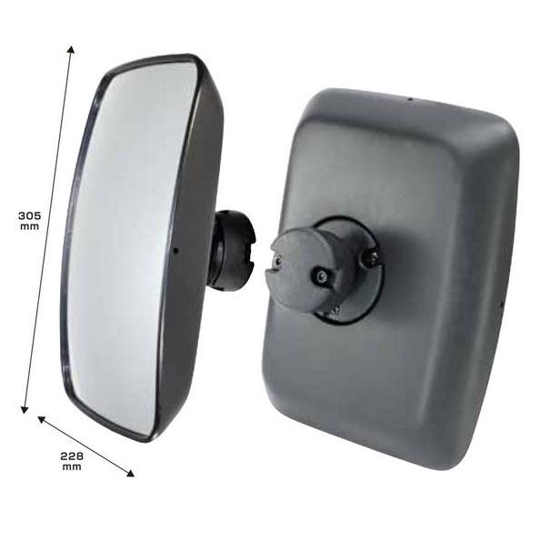 ジェットイノウエ JET 501510 とりあえずミラー サイドミラー 汎用タイプ : トラブーン - 通販 - Yahoo!ショッピング