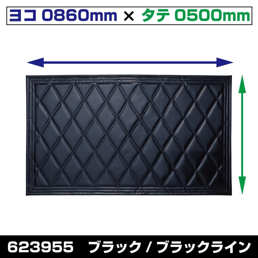 ジェットイノウエ JET 623955 [テント生地]泥除け Wステッチ ヨコ860mm×タテ500mm ブラック/ブラック : トラブーン - 通販 - Yahoo!ショッピング