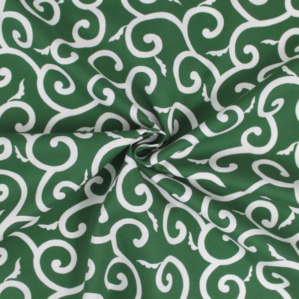 生地 布 定番 唐草文様 大きめ 和柄 綿100%シーチング 約108cm幅 手芸 ハンドメイド 手作り ゆうパケット2.5m対応 10cm ...