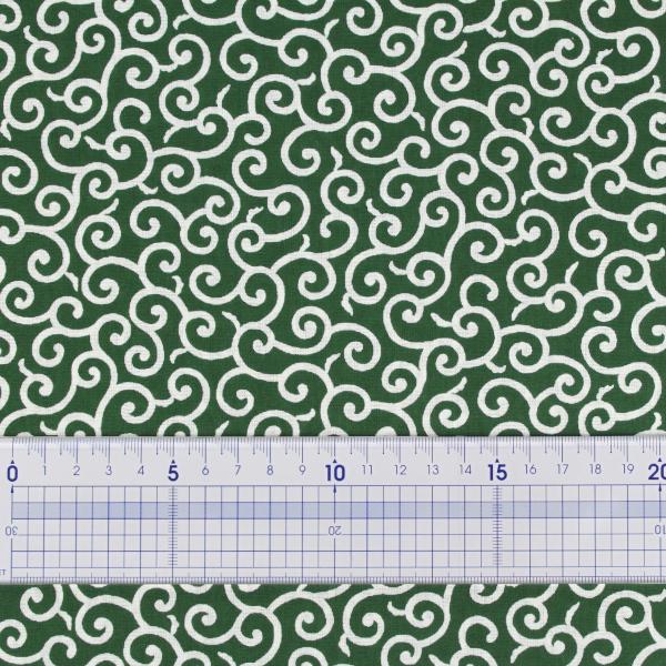 生地 布 定番 唐草文様 小さめ 和柄 綿100%シーチング 約108cm幅 手芸 ハンドメイド 手作り ゆうパケット2.5m対応 10cm ...