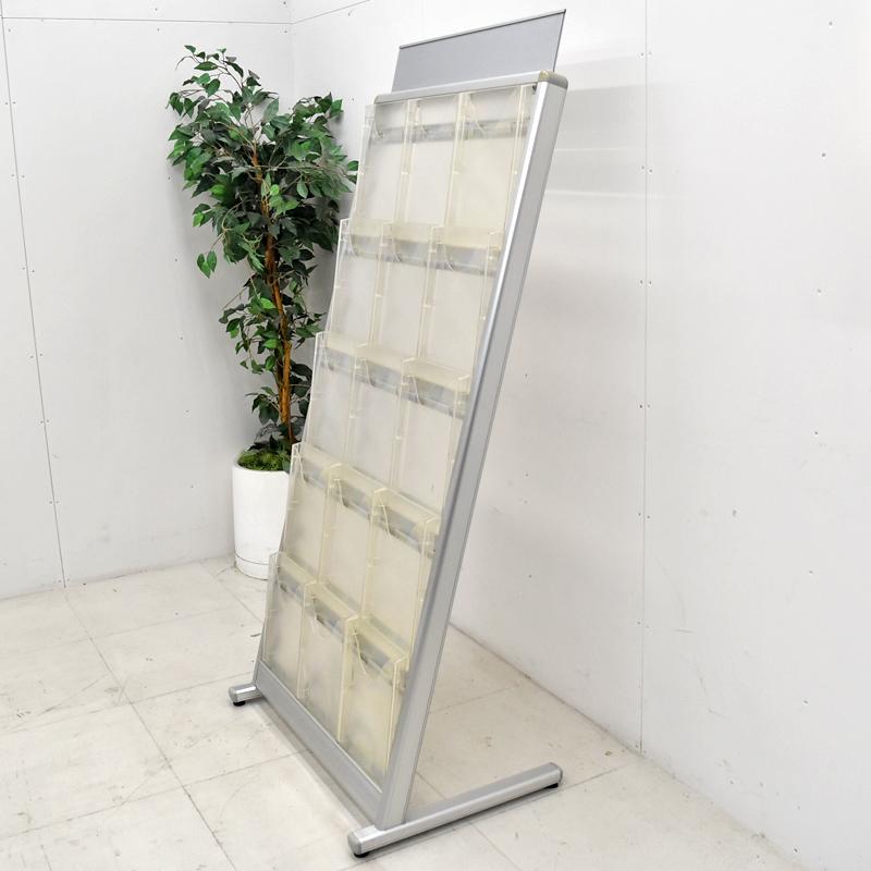 イトーキ イトーキ カセット式パンフレットスタンド W1800 2017081703 : 中古オフィス家具トレタテYahoo!店 - 通販 - Yahoo!ショッピング