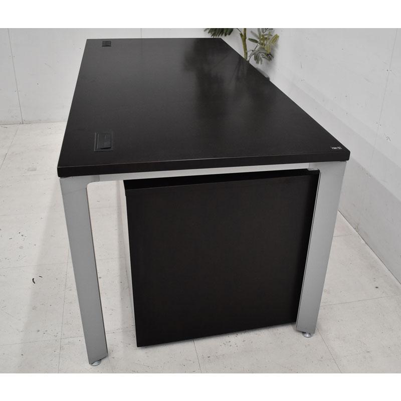 オカムラ オカムラ X-F300シリーズ 役員用デスク＋ワゴン3点セット W1800 2021060803 : 中古オフィス家具トレタテYahoo!店 - 通販 - Yahoo!ショッピング