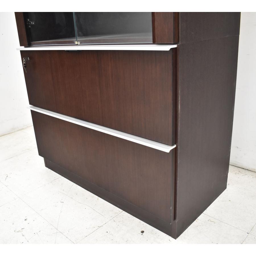 イトーキ（ITOKI） ITOKI XVシリーズ 役員用ガラス扉付ラテラルキャビネット W900 2023042401【中古オフィス家具】【中古】 : 中古オフィス家具トレタテYahoo!店 ...