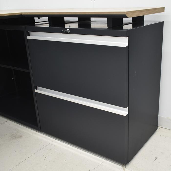 【中古】コクヨ SAIBI TX L型デスク オープン＋ラテラルストレージ付 W2000 2024121105【中古オフィス家具】 : pid15457 : 中古オフィス家具トレタテYahoo ...