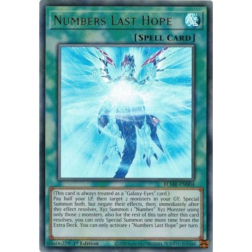コナミデジタルエンタテインメント 遊戯王 英語(EU版) BLMR-EN004 最後の希望/Numbers Last Hope (ウルトラレア ...