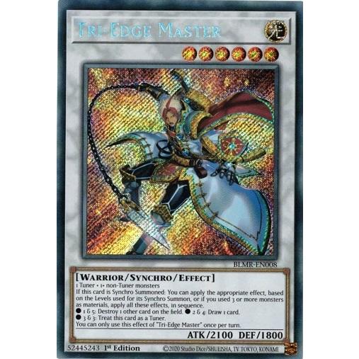 コナミデジタルエンタテインメント 遊戯王 英語(EU版) BLMR-EN008 トライエッジ・マスター/Tri-Edge Master ...
