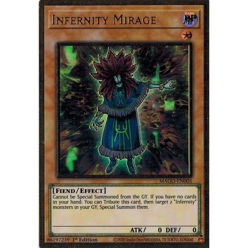 コナミデジタルエンタテインメント 遊戯王 MAGO-EN005 インフェルニティ・ミラージュ/Infernity Mirage (プレミアム ...
