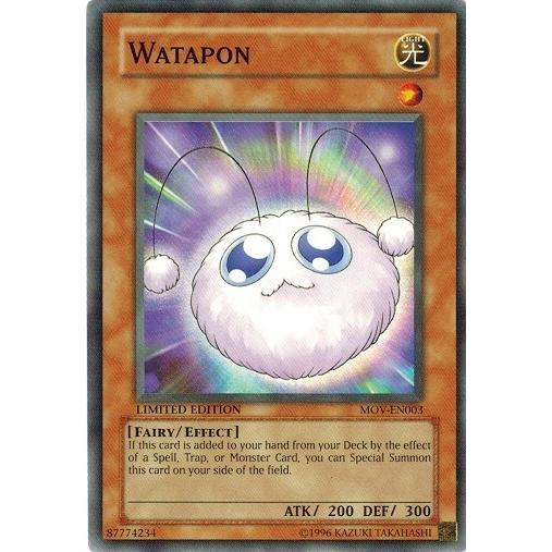 遊戯王 中古ランクA(非常に良い) MOV-EN003 ワタポン/Watapon 英語 : mov-en003-a : トレカ道 - 通販 ...