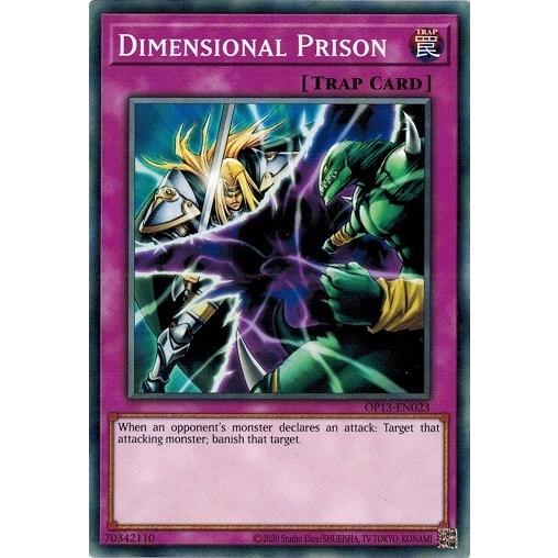 遊戯王 OP13-EN023 次元幽閉/Dimensional Prison EU :OP13-EN023:トレカ道 - 通販 - Yahoo ...