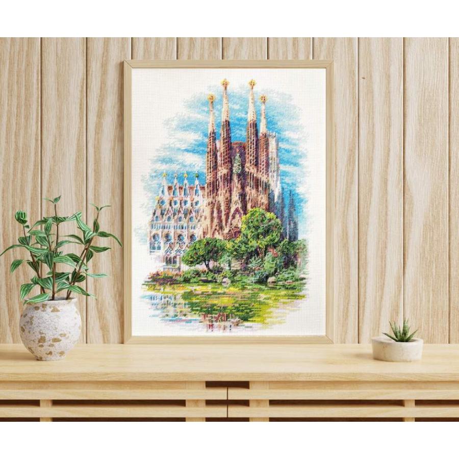 RIOLISクロスステッチ刺繍キット No.2098 "Sagrada Familia" (サグラダファミリア) 【海外取り寄せ/納期30〜60日程度】 : HAND WORK とりい ...