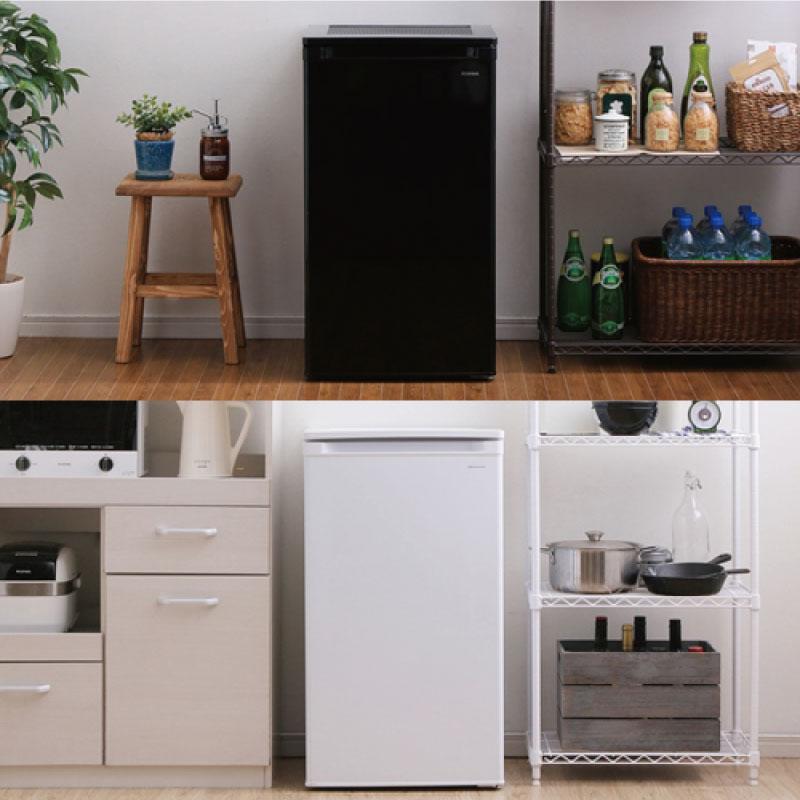 IRIS OHYAMA 冷凍庫 60L アイリスオーヤマ IUSD-6B-B 右開き 片開きタイプ ブラック 【特別配送】【設置・リサイクル希望の場合は代引不可】 : 家電と住宅設備の取替 ...