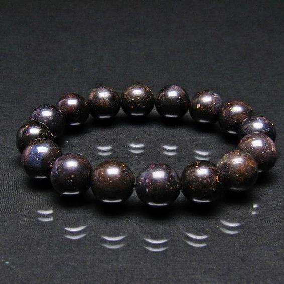 ブラックオパール ブレスレット 15mm 一点物 111-17714 : 天然石・パワーストーンの東昇 - 通販 - Yahoo!ショッピング