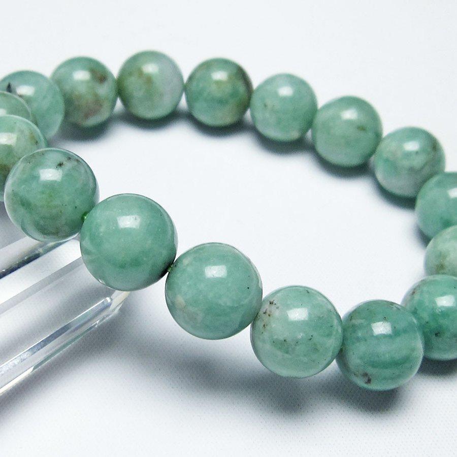 エメラルド ブレスレット 12mm 送料無料 一点物 111-22777 : 111-22777 : 天然石・パワーストーンの東昇 - 通販 ...