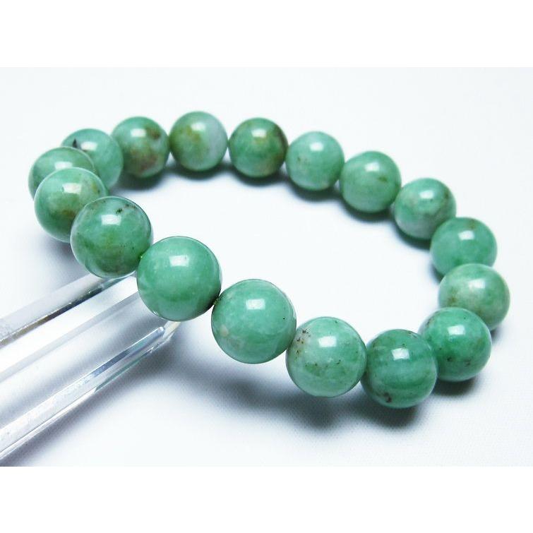 エメラルド ブレスレット 12mm 送料無料 一点物 111-22777 : 111-22777 : 天然石・パワーストーンの東昇 - 通販 ...