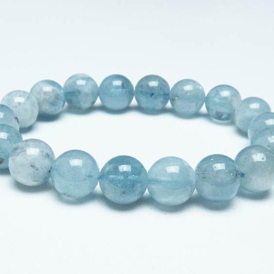 アクアマリン ブレスレット 12mm 一点物 メール便可 [M便 1/10] 111-38367 : 天然石・パワーストーンの東昇 - 通販 ...
